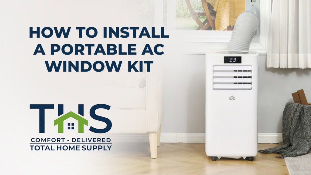 How to Install a Portable AC Window Kit